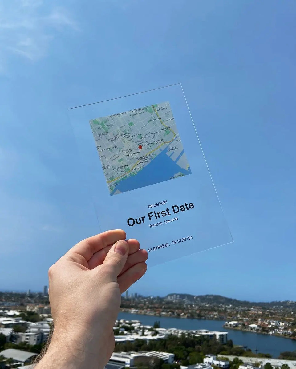 Customized Map Plaque – ShinnyArts