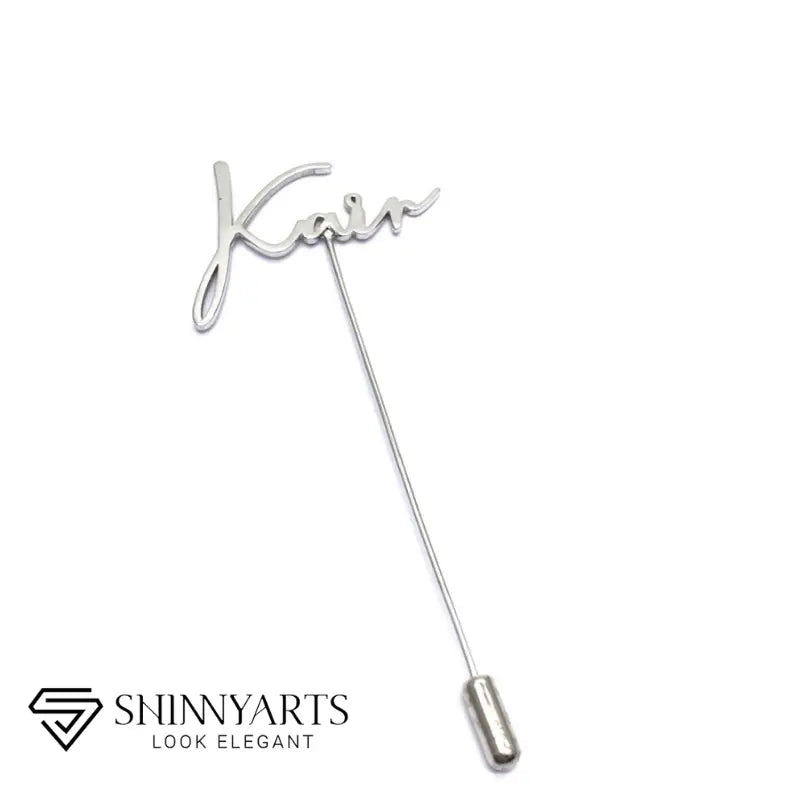 PERSONALIZED SIGNATURE STYLE LAPEL PIN – ShinnyArts